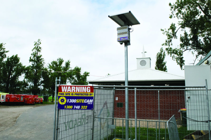 Construction Site Security Cameras Hire | Leaders in AUS