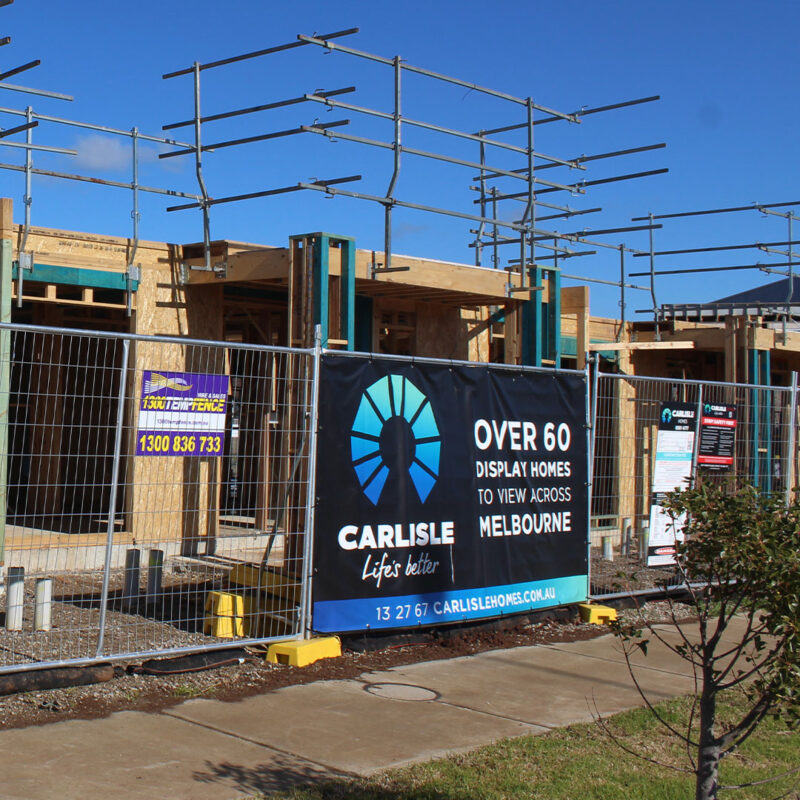 Celebrating 12 Years of Partnership with Carlisle Homes - 1300TempFence